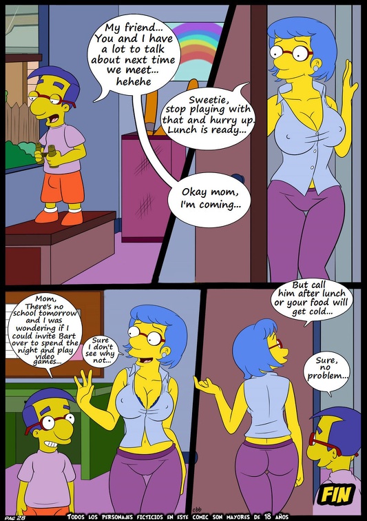 Simpsons The Simpsons 5 New Lessons Rule 34 Comics 1801